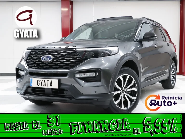 Oferta Ford Explorer 3.0 PHEV ST Line AWD 336 kW (457 CV) seminuevo desde 59990€ con cambio ...