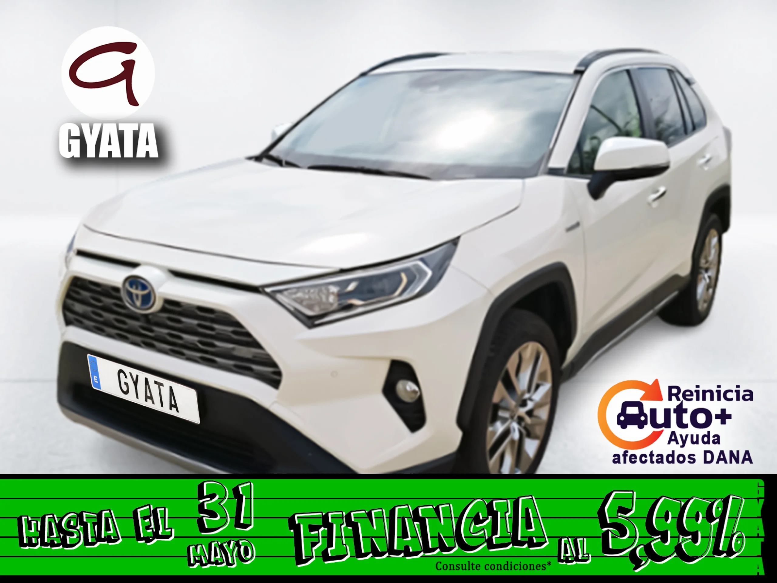 Oferta Toyota Rav4 2.5l hybrid Luxury 160 kW (218 CV) de segunda mano desde 30990€ con cambio ...